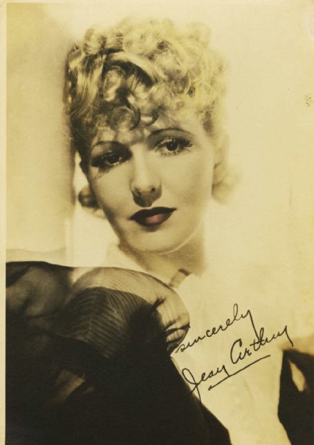 Noir and Chick Flicks: Silent Film Star: Jean Arthur.