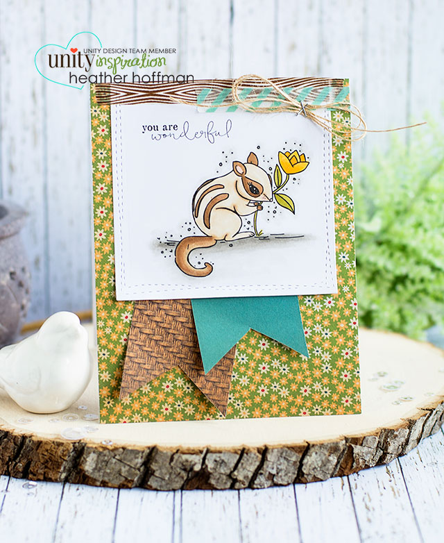 Houses Built of Cards: Wonderful Chipmunk Warm Colors