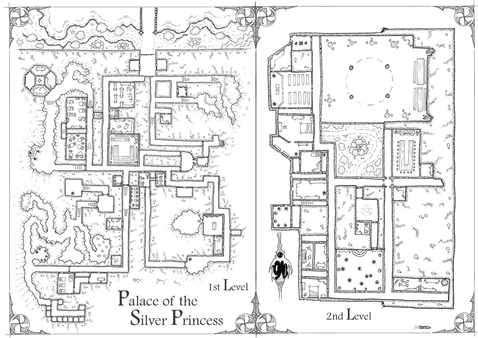 acrobata2000: Palace of the Silver Princess map