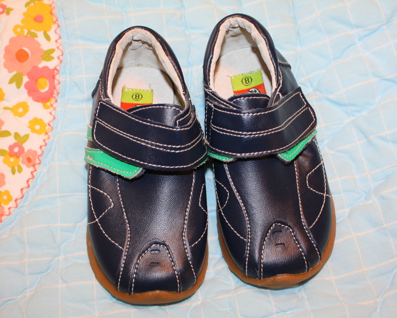 strawberry wellies & dinosaurs: Flexi-Feet Squeakers Navy Boys Loafers ...