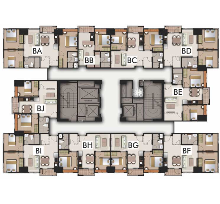 APARTEMEN NEWTON HYBRID PARK DI BUAH BATU BANDUNG: DENAH, FLOOR PLAN ...