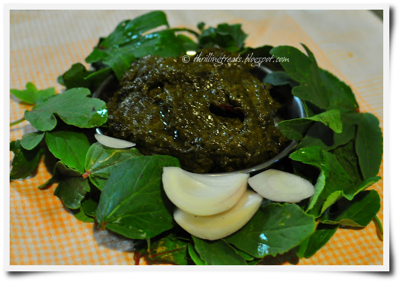 Food for art, heart and thought!: Instant Gongura Pachadi
