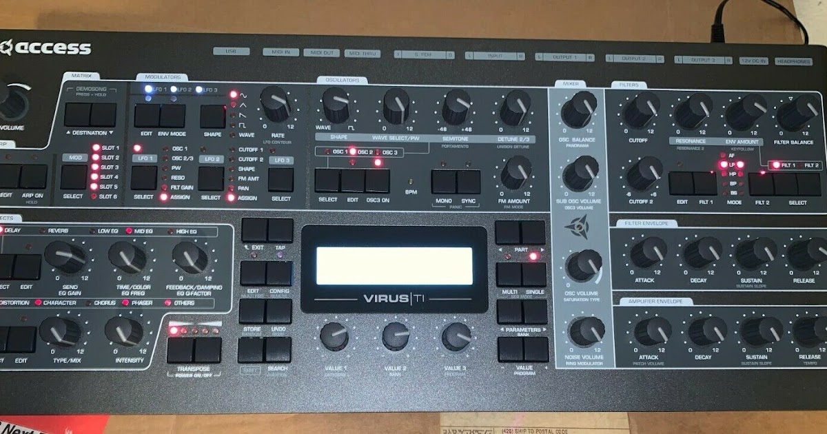 MATRIXSYNTH: Access Virus TI2 Desktop Synthesizer