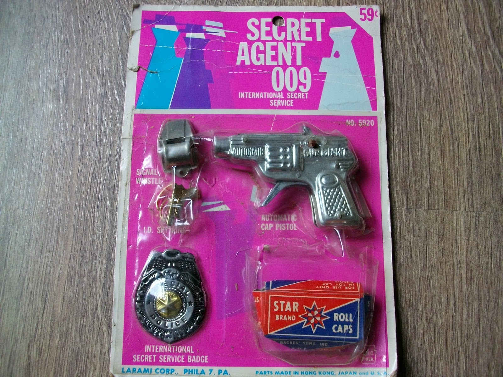 CODE NAME SPY TOY: SECRET AGENT 009 & SECRET AGENT 008