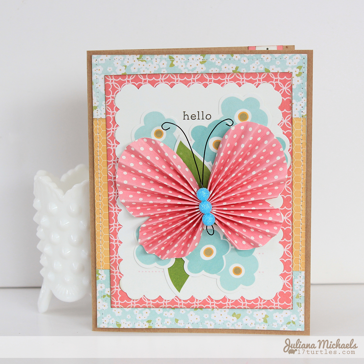 Hello Butterfly Cards - 17turtles Juliana Michaels