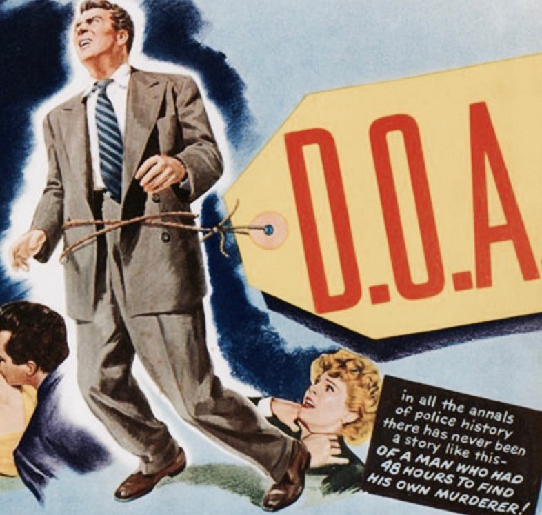 cult film freak: FIFTIES & EIGHTIES: GLOSSING OVER TWO DECADES OF D.O.A.