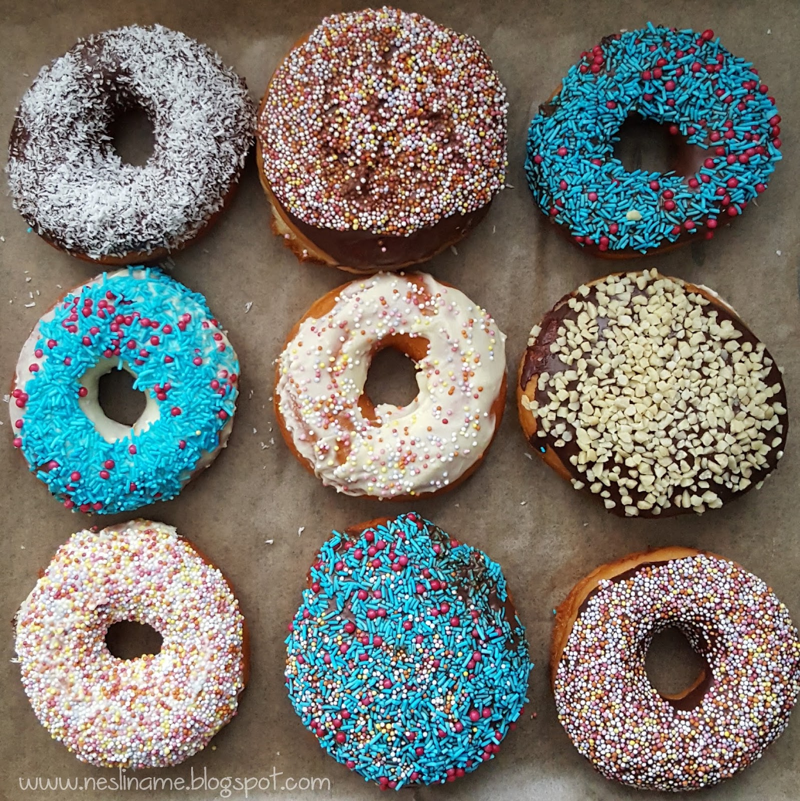 NESLiNAME BLOG: DONUT - ORJiNAL VE KLASiK DONUT TARiFi