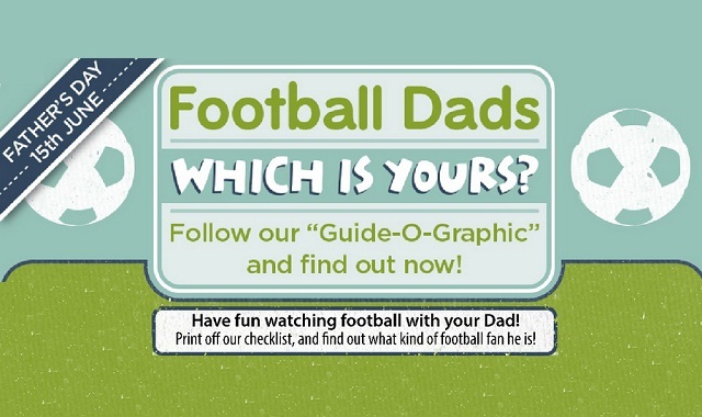 Football Dads Which Is Yours #infographic - Visualistan