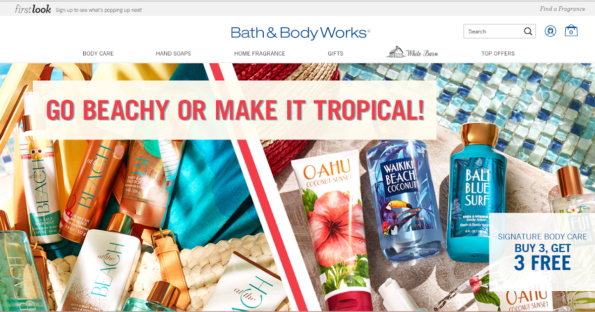Life Inside the Page: Bath & Body Works | New Website Rollout Today