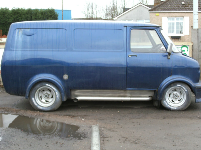 Bedford CF2 Van: ebay: 1987 Customized Bedford CF Van
