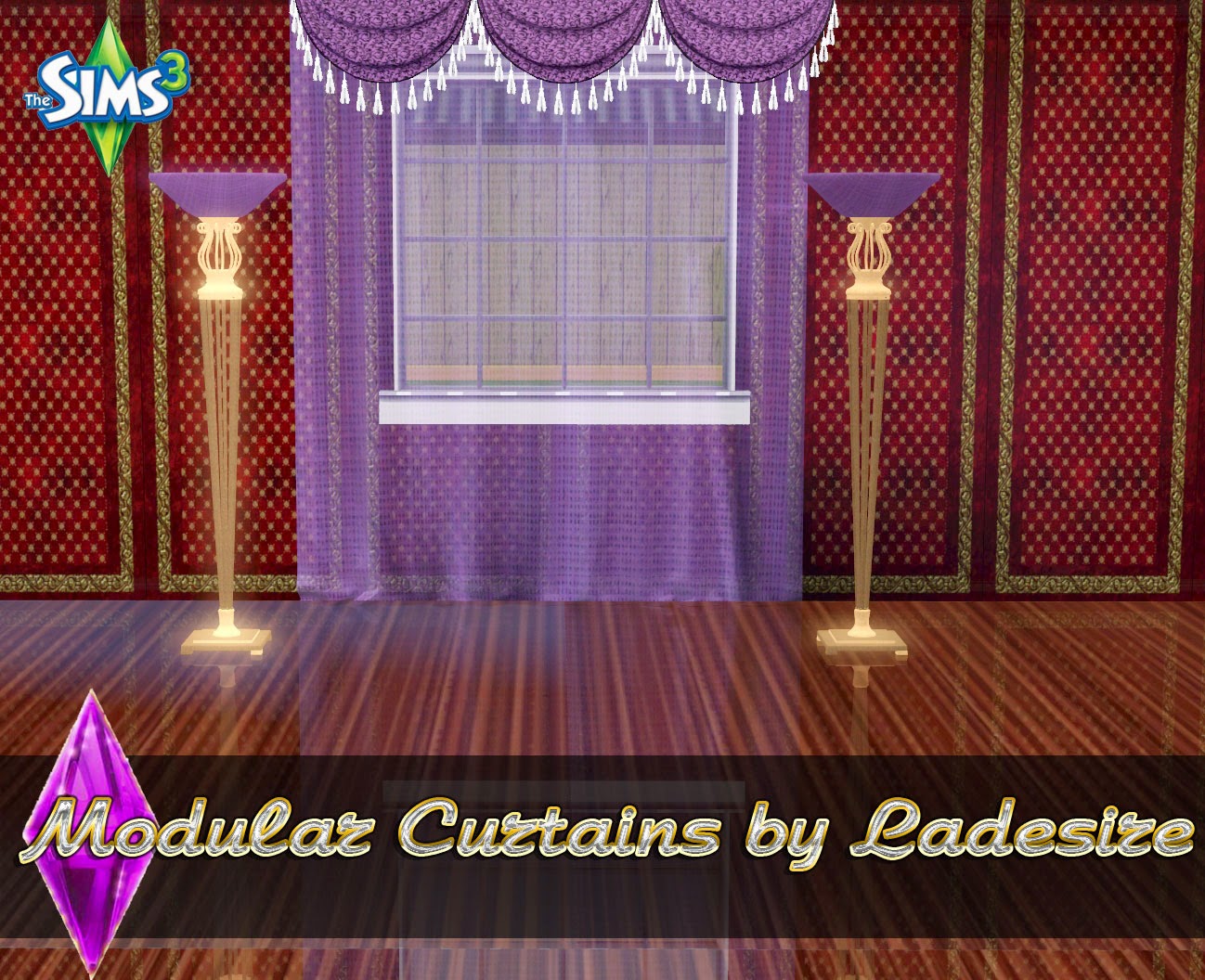 Ladesire's creative corner): TS3 - Modular Curtains Set by Ladesire