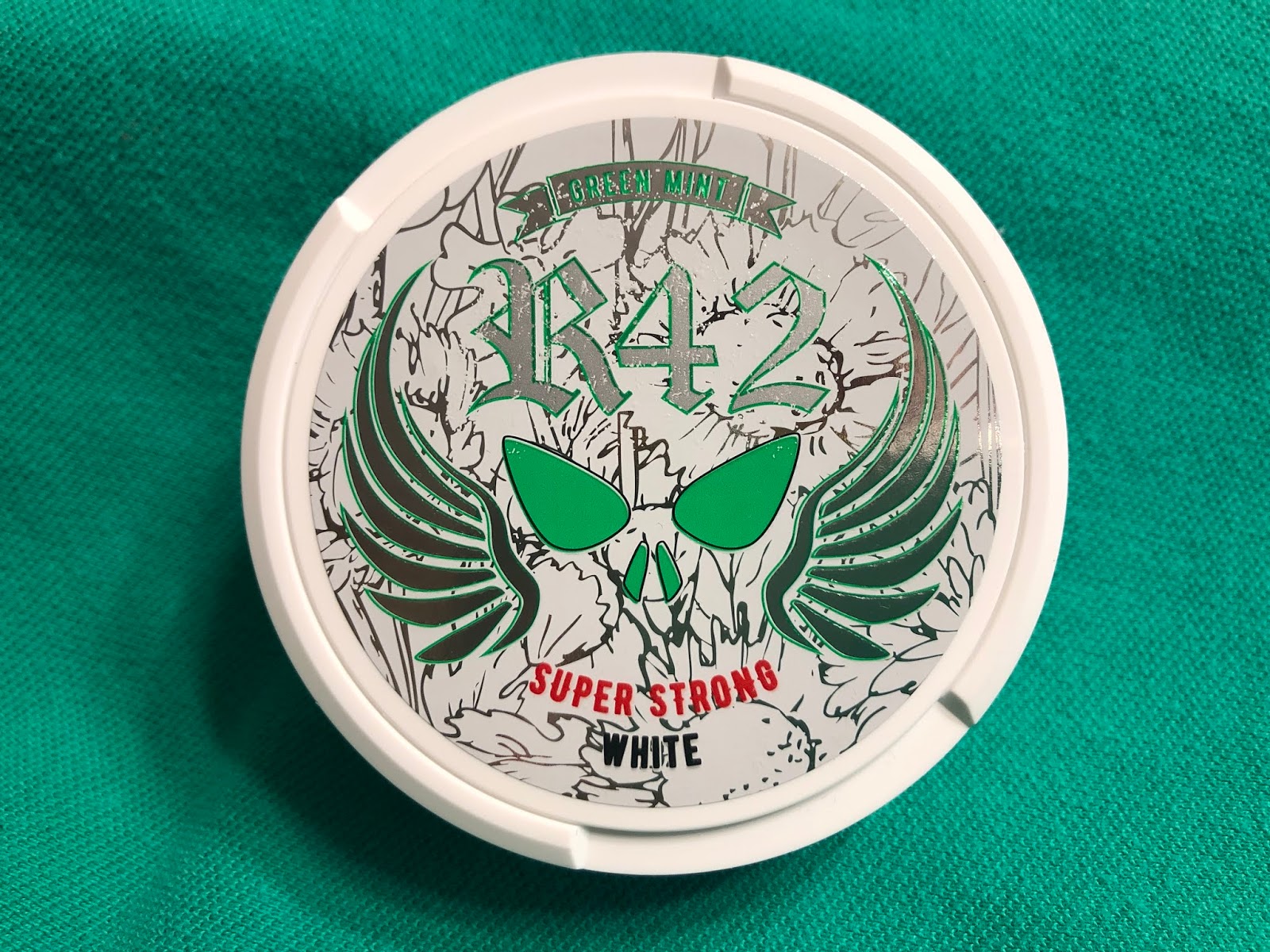 R42 Green Mint (Super Strong) White - Review. 16 July 2018.