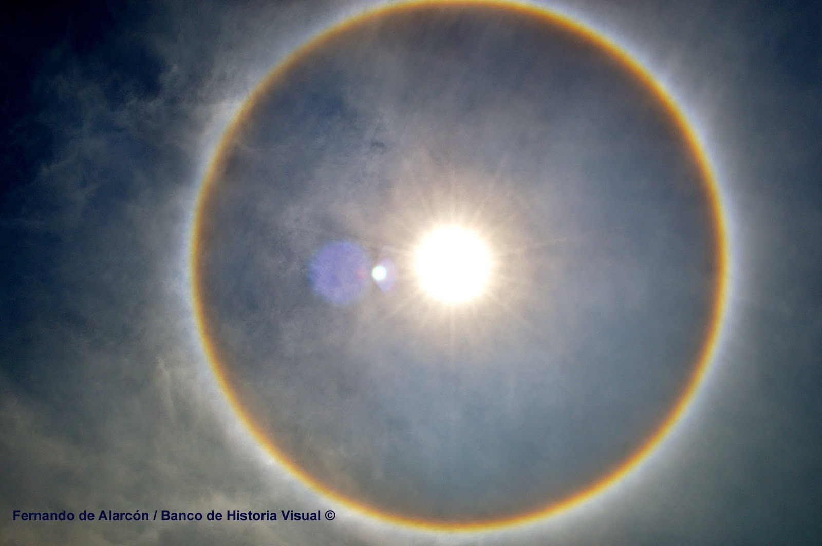 Banco de Historia Visual ©: El Halo solar.