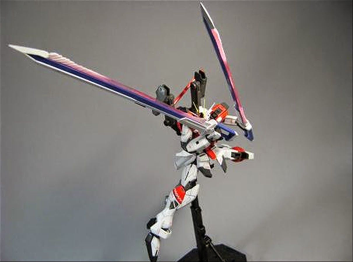 MG 1/100 Sword Impulse Gundam Custom Build