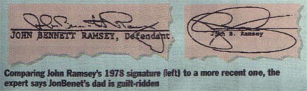 Two examples of Patsy Ramsey handwriting after 12/96 : r/JonBenetRamsey