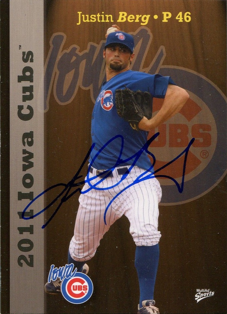 Once a Cub: Signature Saturday - 2011 Iowa Cubs Team Set