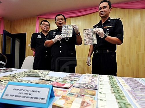 1,326 of "supernotes" seized by Police | Lunaticg Coin