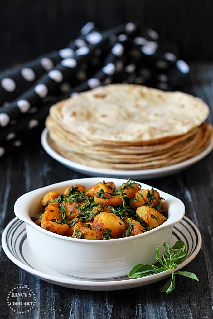 Aloo Methi ~ Lincy's Cook Art