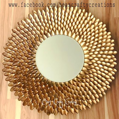 The Crafty Creator Chronicles : DIY Spoon Mirror