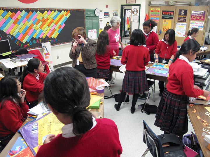 The LOVE Lesson: Irma Rangel students in action!