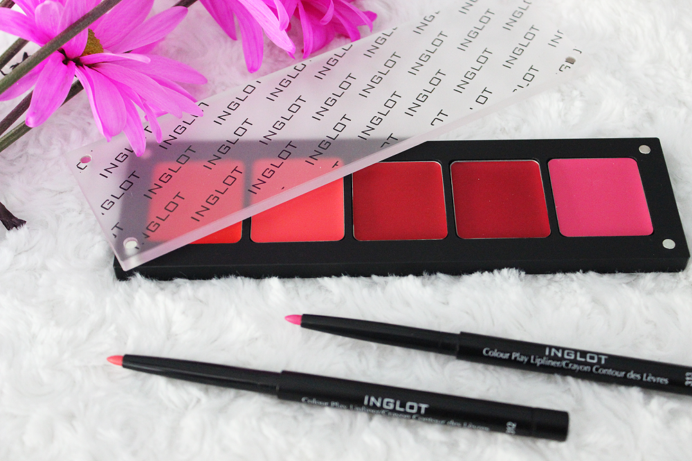 Inglot Matte Freedom System Lipsticks & Colour Play Lipliners ...
