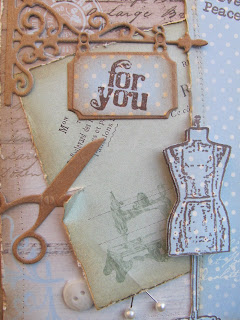 Suzanne's Papercrafting: Vintage Sewing Card