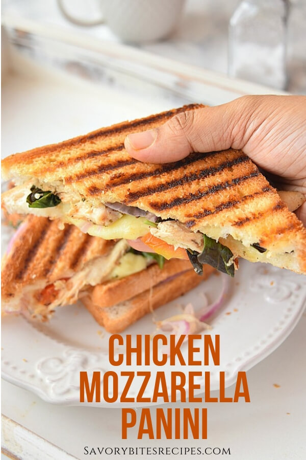 Chicken Mozzarella Panini Recipe | Savory Bites Recipes - A Food Blog ...