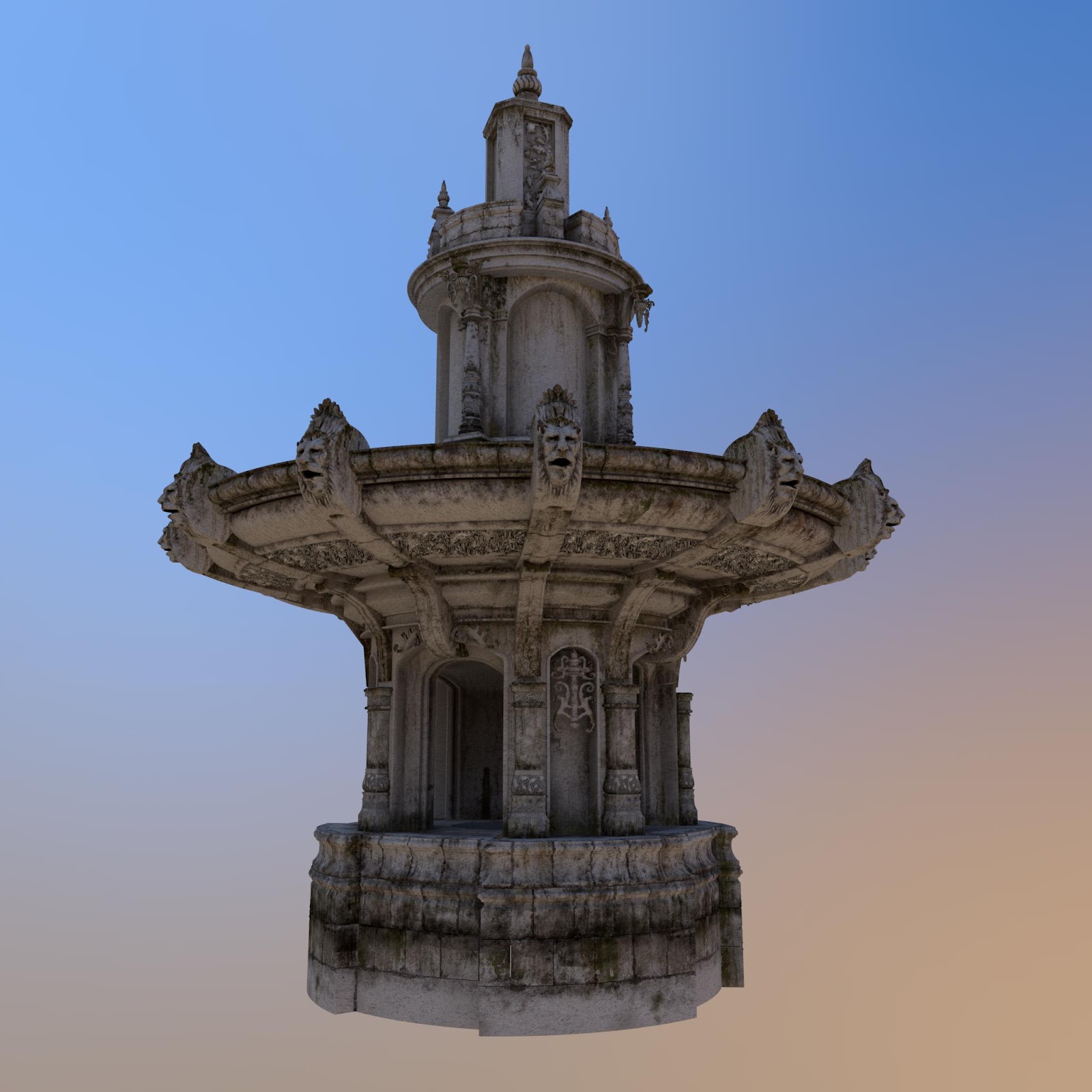 Ruta3d: Sculpting The Fountain - Maya, Mudbox