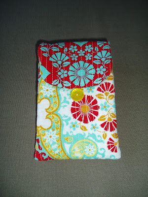 Tissus, hilos & CRAFTS: Mobile Phone Pouch Tutorial