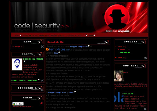 Download 10 Template Blog Untuk Hacker | REY BLOG™