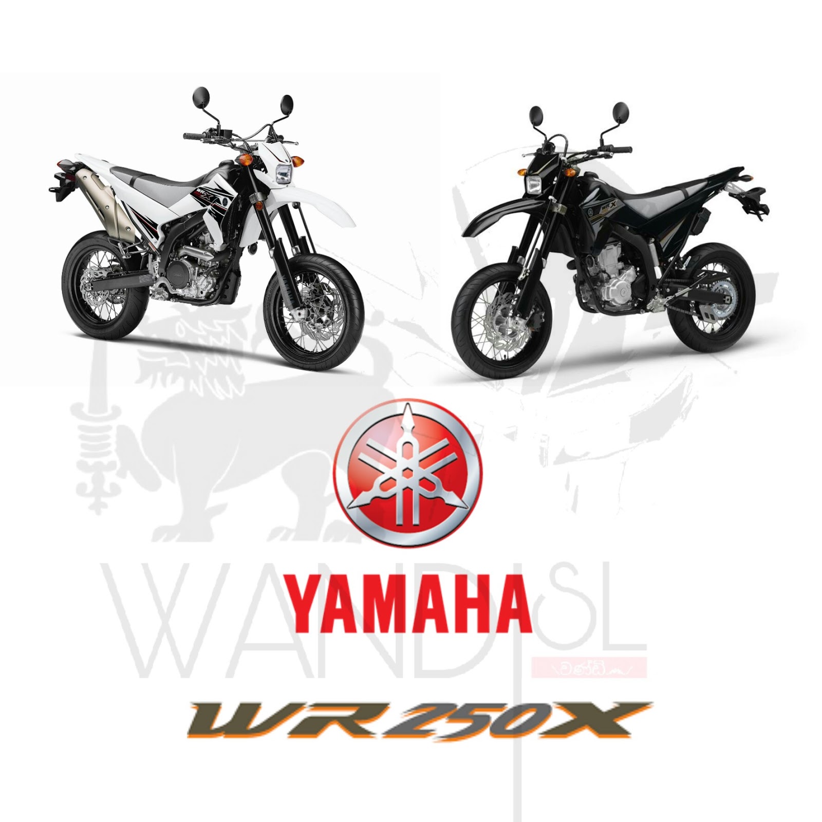 Supermotard වැඩ්ඩෙක් Yamaha WR250X - Wandi - වණ්ඩි