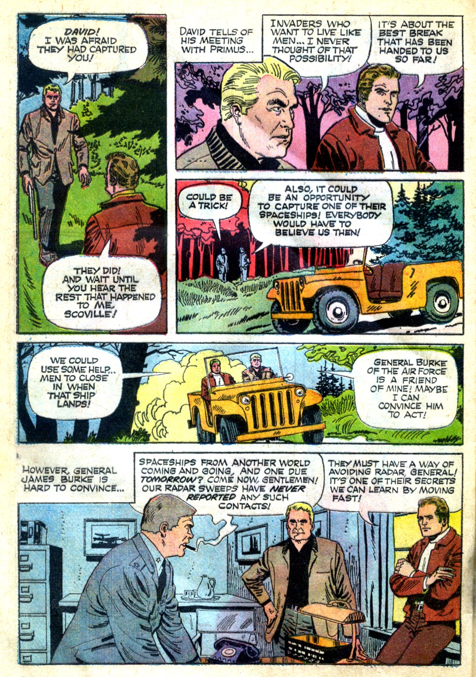 BEACH BUM COMICS : THE INVADERS - THE FATE OF THE EARTH IN IS DAVID ...