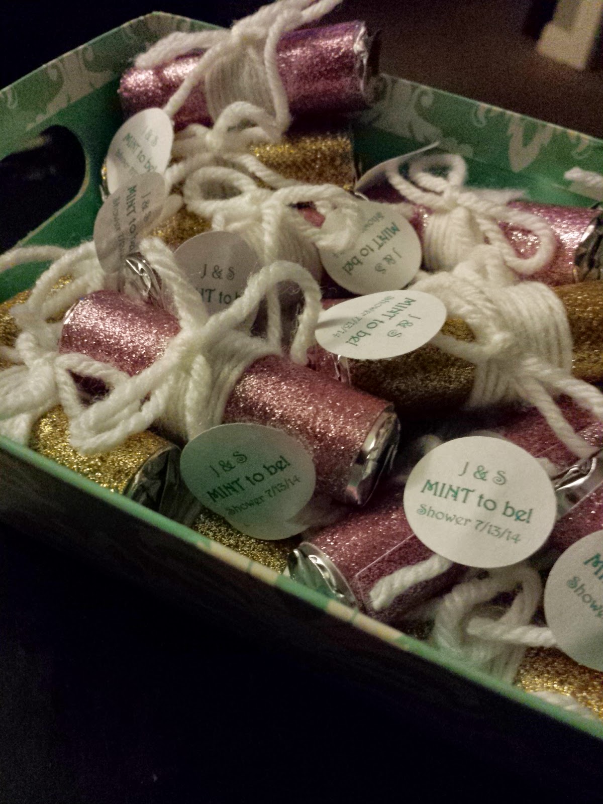 Thoughts in my head...: DIY Mint Favors