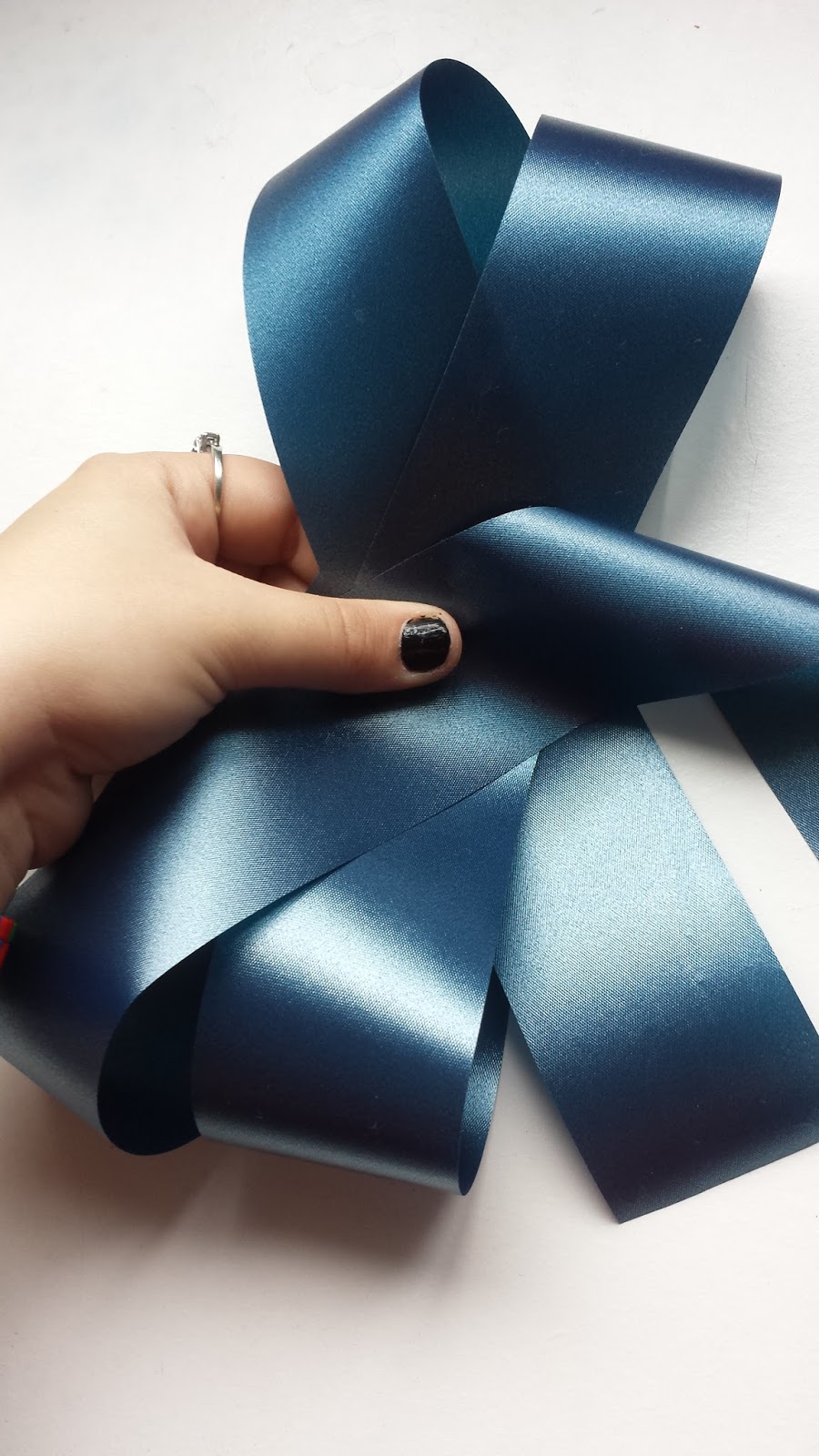 My floristry and gardening blog: How to make a florist poly ribbon bow