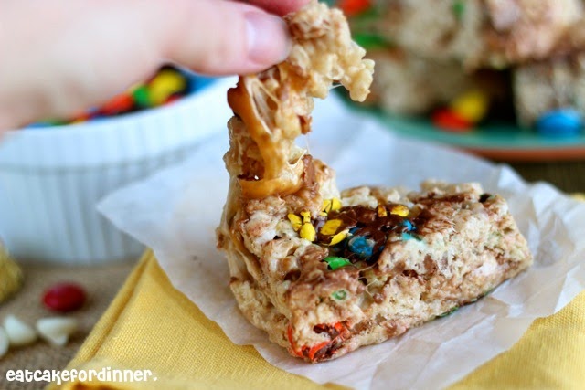 Eat Cake For Dinner: Monster Candy Rice Krispie Treats