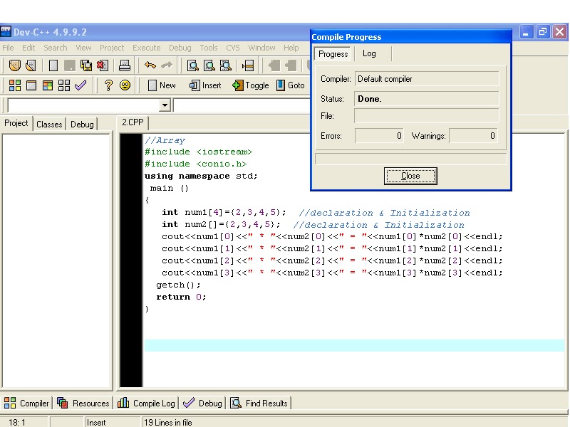Good Programming Practice in Dev C++: Lecture: 46