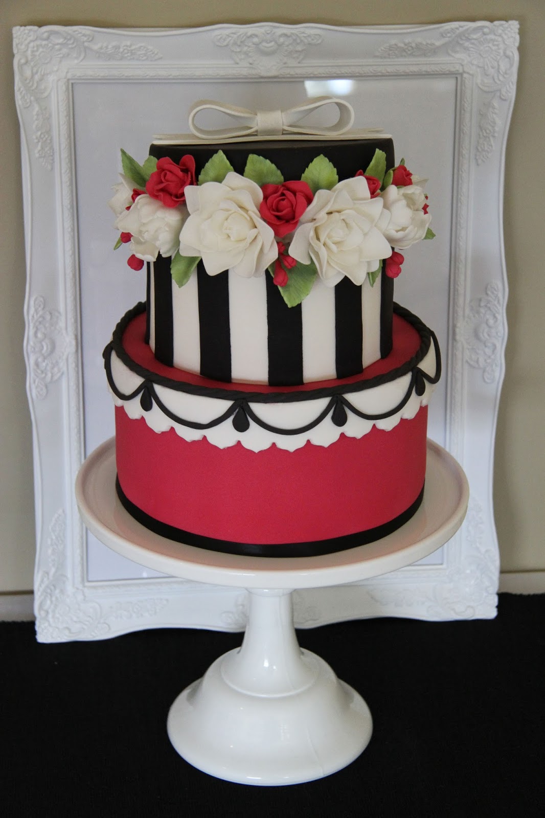 Leonie's Cakes and Parties . . . . .: Hat Box Cake