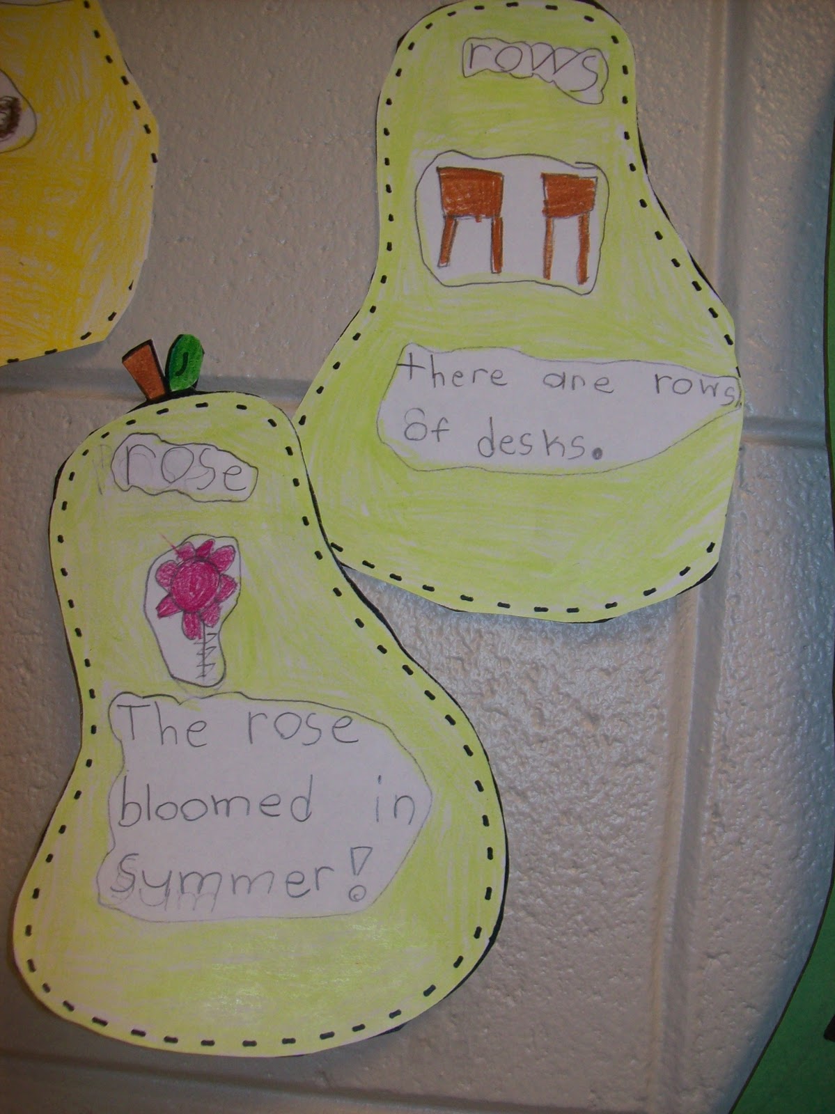 First Grader...at Last!: A Pair of Pears...