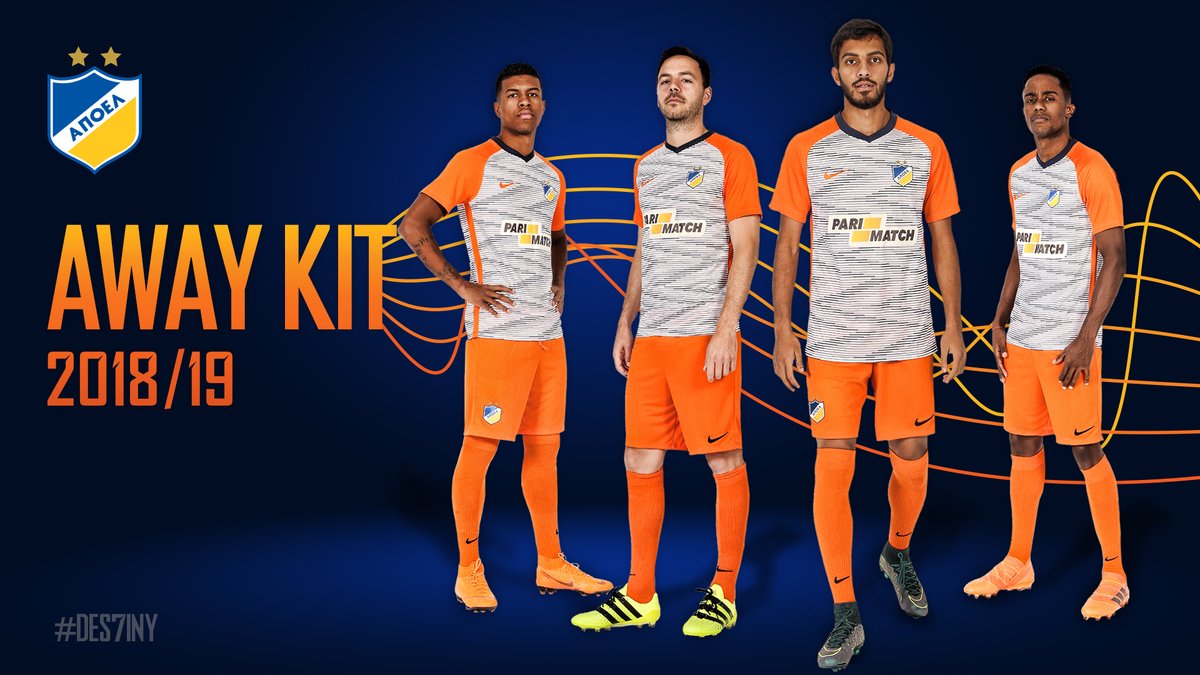 APOEL 18-19 Away Kit Revealed - Footy Headlines