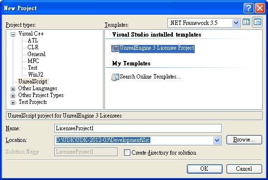 Setting up a UnrealScript project in Visual Studio ~ Unreal Information