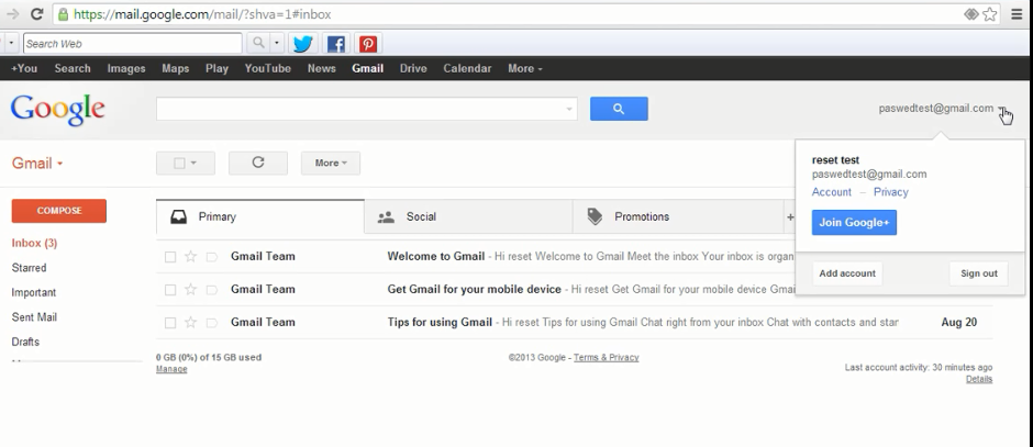 Your Gmail Account Can Be Owned IF... ~ Random stuff by yappare