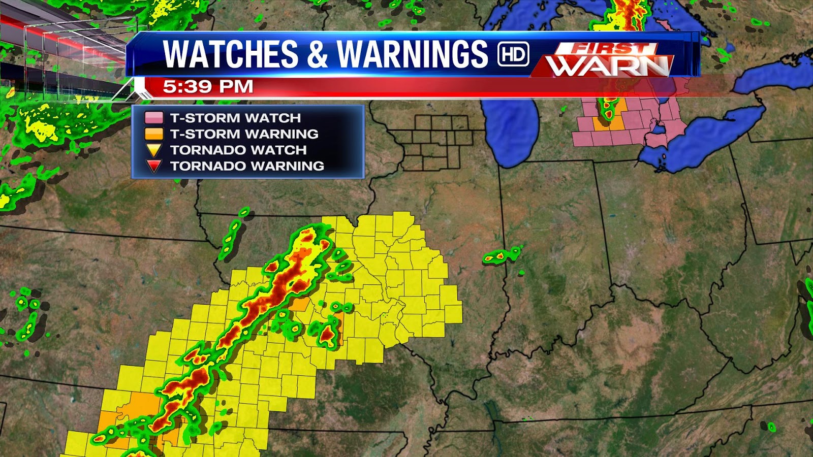 First Warn Weather Team: Severe Storms Possible Tonight