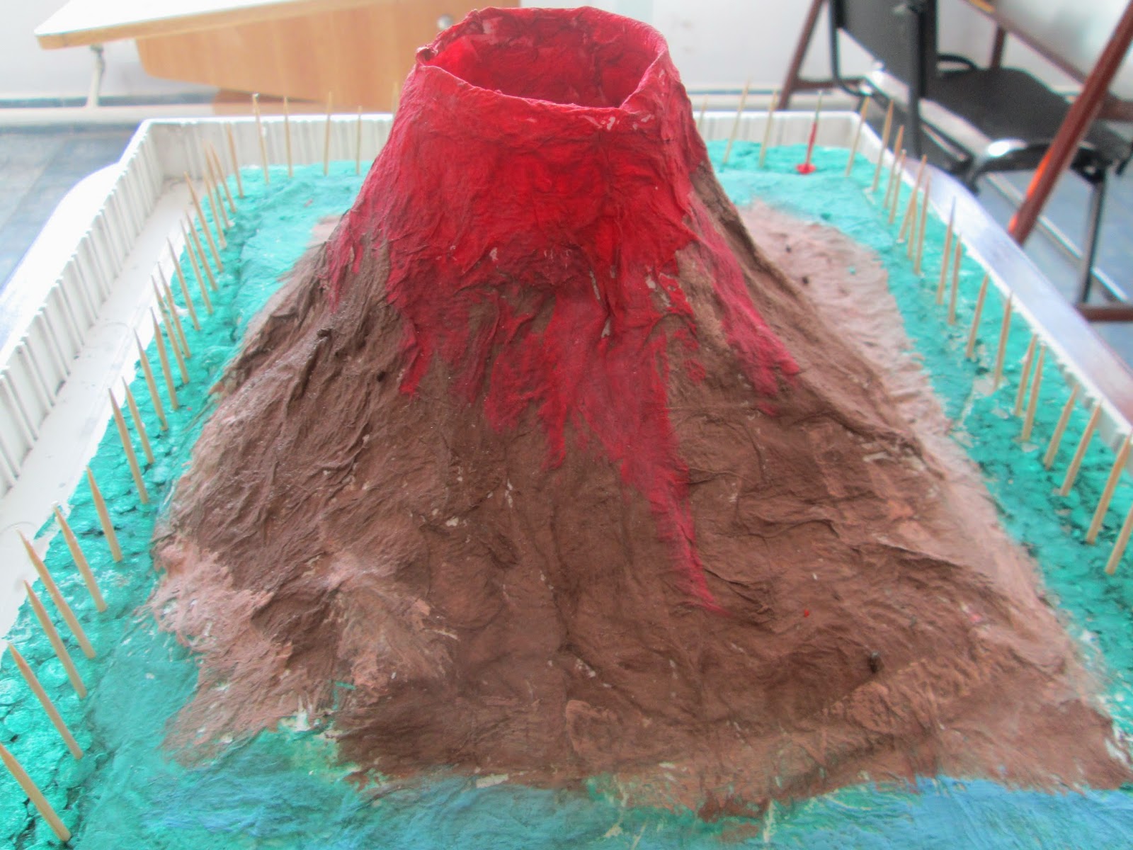 Chimia pe înţelesul tuturor: Vulcan - machete