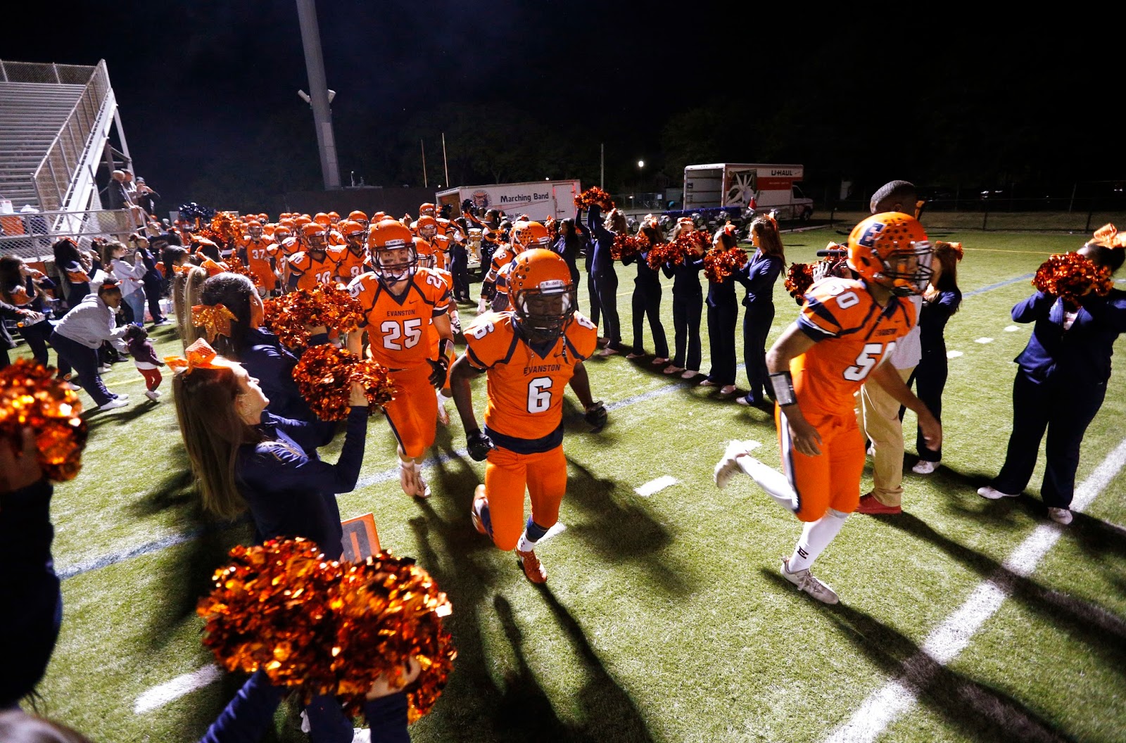 Mark Kodiak Ukena: IHSA Varsity Football: New Trier vs Evanston THS