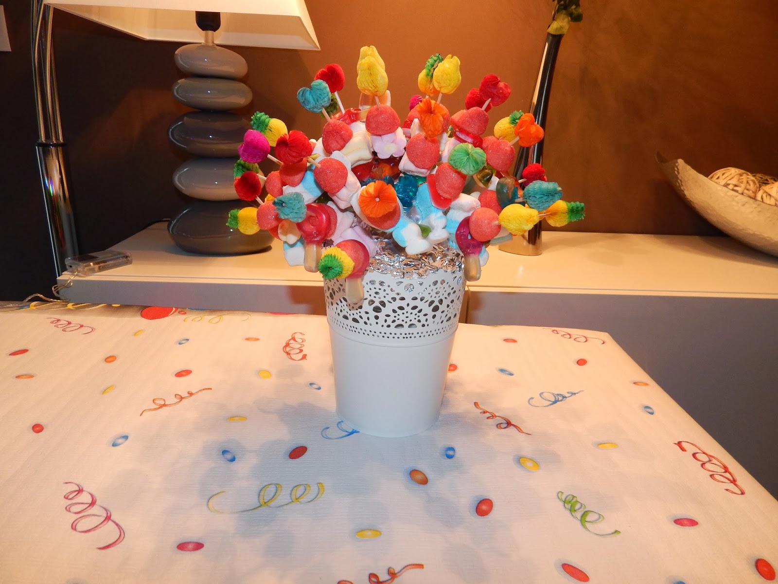 Pâtisseries & Gourmandises: Brochettes de Bonbons