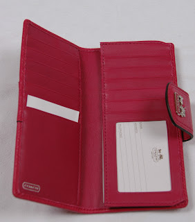 COACHTREASURE BOUTIQUE: COACH Madison Leather Skinny Wallet #46612