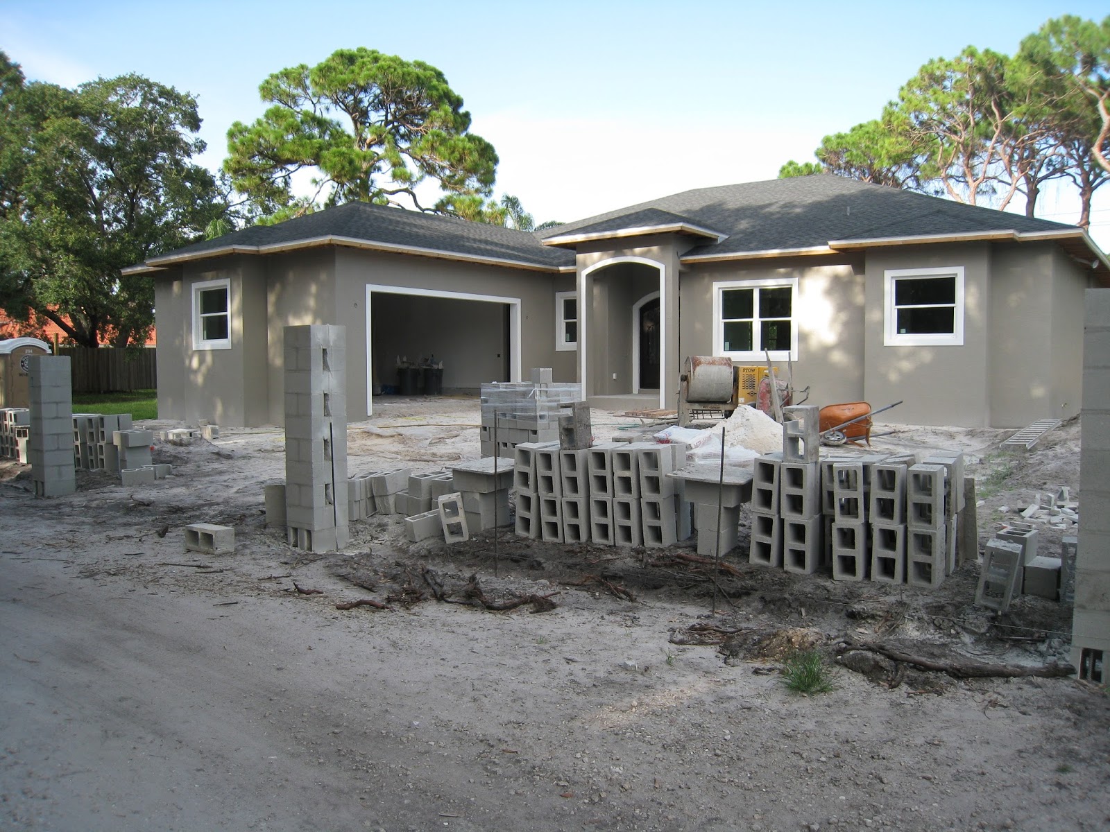 Building My Sand Castle : Walls.