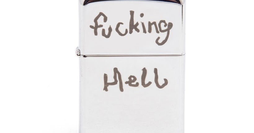 Artists' Books and Multiples: The Chapman Brothers | Fucking Hell lighter