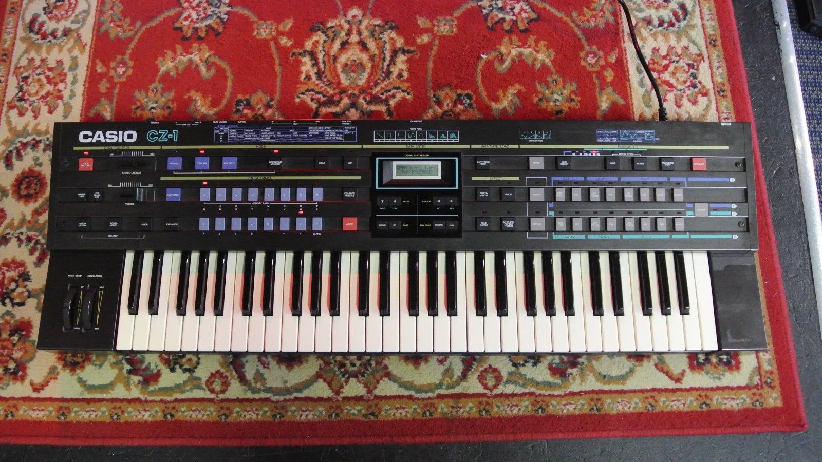 MATRIXSYNTH: Casio CZ-1 Phase Distortion Synthesizer