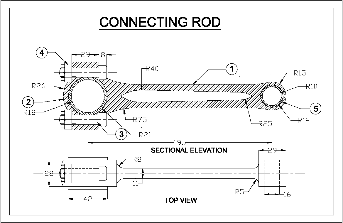 Machine Drawing Vi Sem Mech Cadandm Practical Drawingscad And Procedure M Scheme